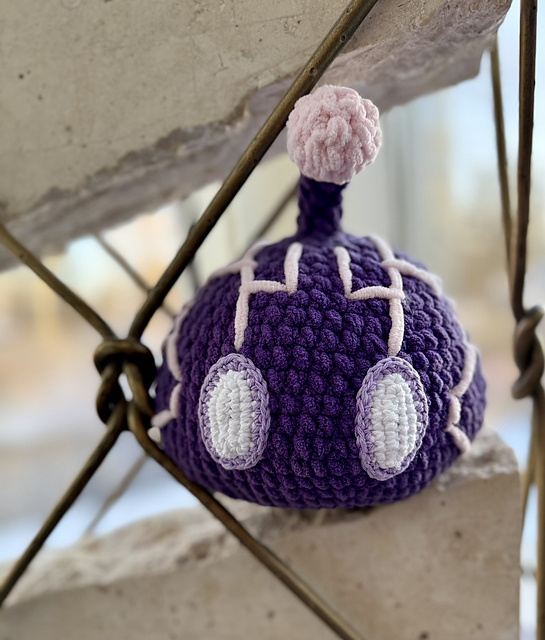 Ravelry: Genshin Impact Electro Slime pattern by GelGreen