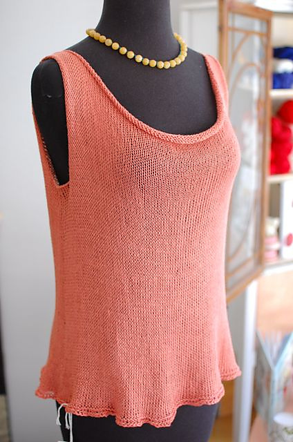 Ravelry: Summer Linen Top/Tunic pattern by Nancy Ricci