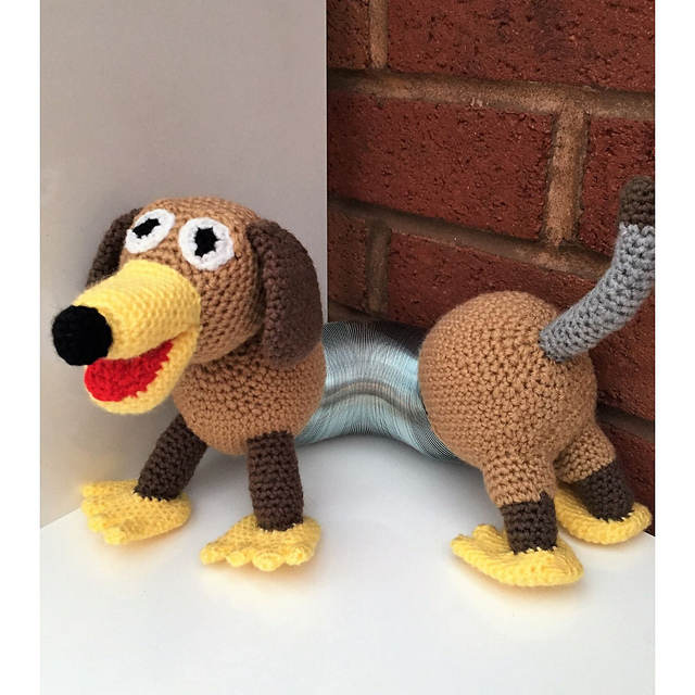 Ravelry: Toy Story's Slinky Dog pattern by Teenie Crochets