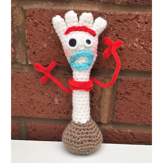 Ravelry: Toy Story's Forky pattern by Teenie Crochets
