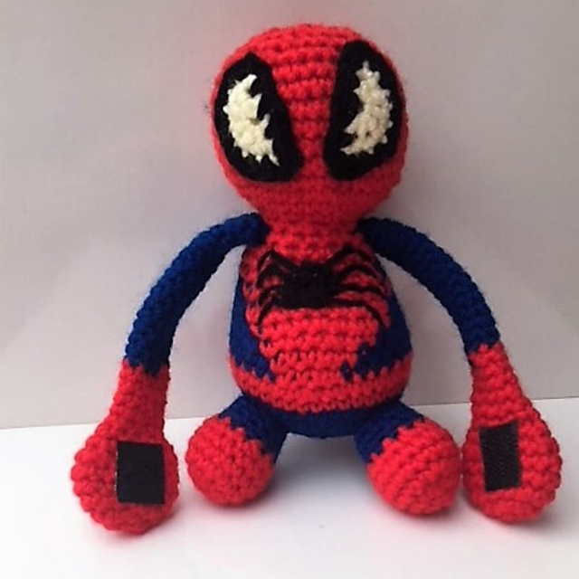 Ravelry: Superhero Spiderman pattern by Teenie Crochets