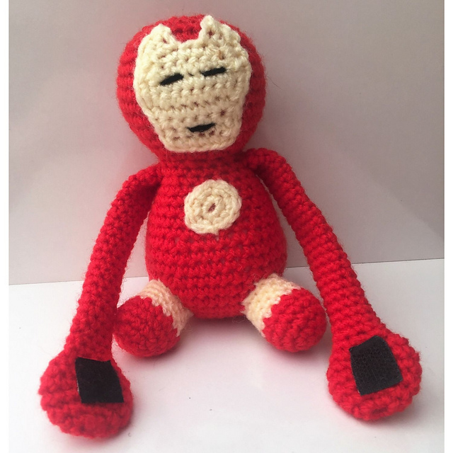 Ravelry: Superhero Iron Man pattern by Teenie Crochets