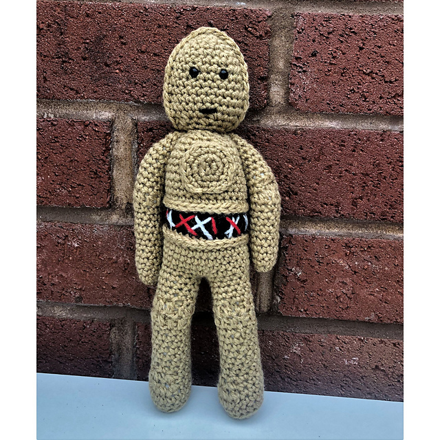 Ravelry: Star Wars C-3P0 Doll pattern by Teenie Crochets