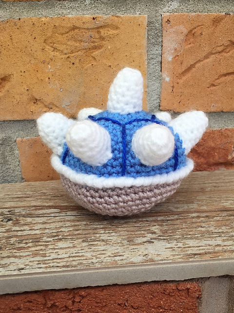 Ravelry: Super Mario Spike Shell pattern by Teenie Crochets