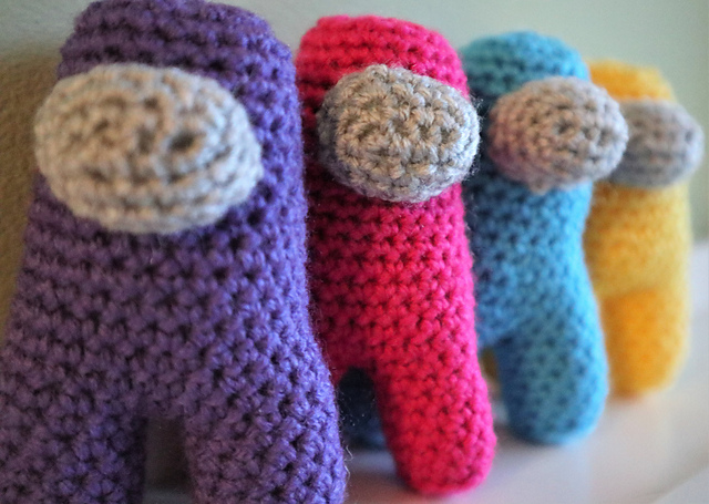 Ravelry: Among Us pattern by Teenie Crochets