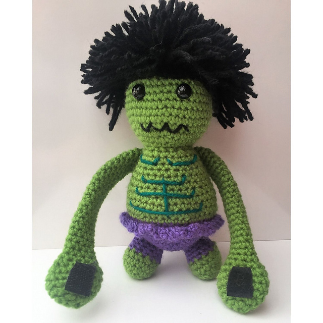 Ravelry: Superhero The Hulk pattern by Teenie Crochets