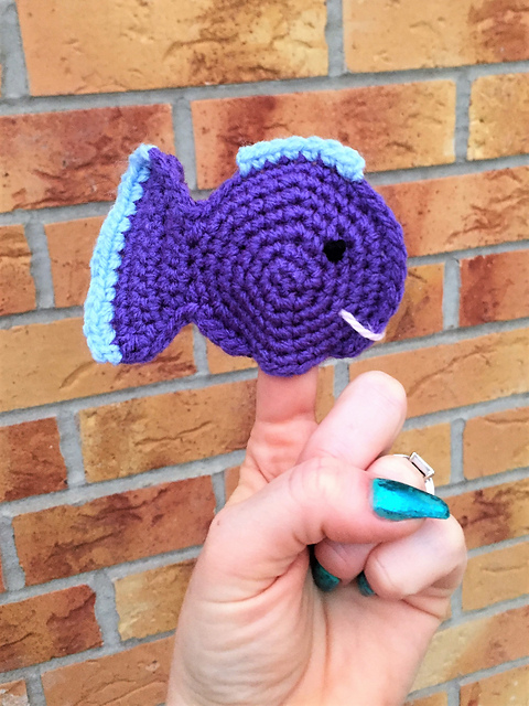 Ravelry: Fish Puppet pattern by Teenie Crochets