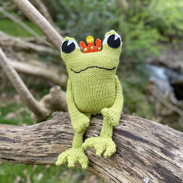 Ravelry: Frog Prince Toy pattern by Addy Whitfield