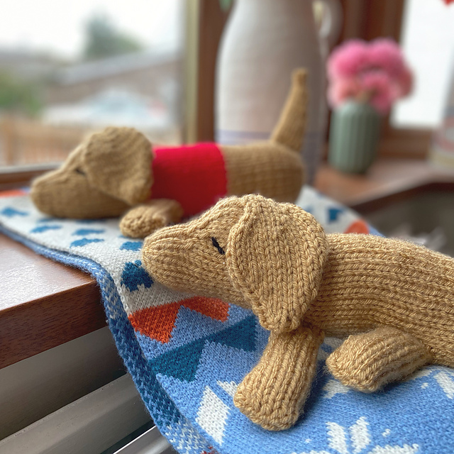 Ravelry: Sausage Dog (dachshund) Toy pattern by Addy Whitfield