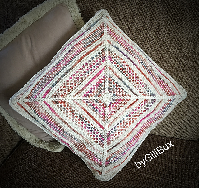Ravelry: Sampler Square Cushion Cover pattern by Gillian Buckerfield