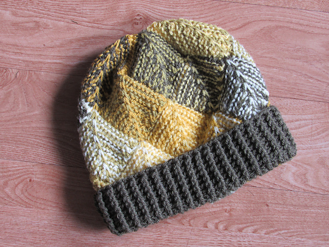 Ravelry: Tunisian Diamond Beanie pattern by Gillian Buckerfield