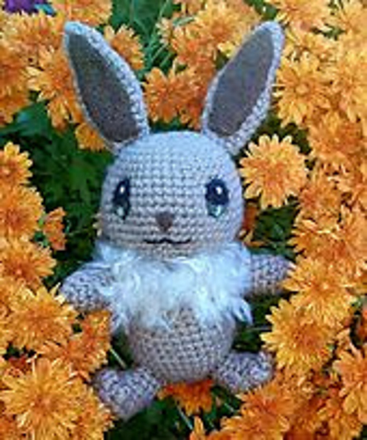Ravelry: Like a Eevee pattern by Ginger D'Aniello