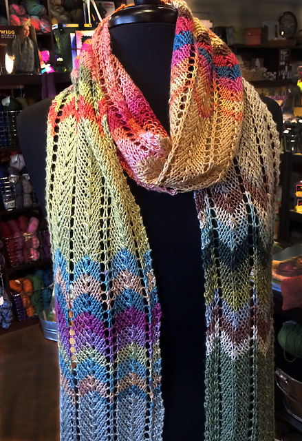 Ravelry: Silk Magic Scarf pattern by Sharyn Anhalt