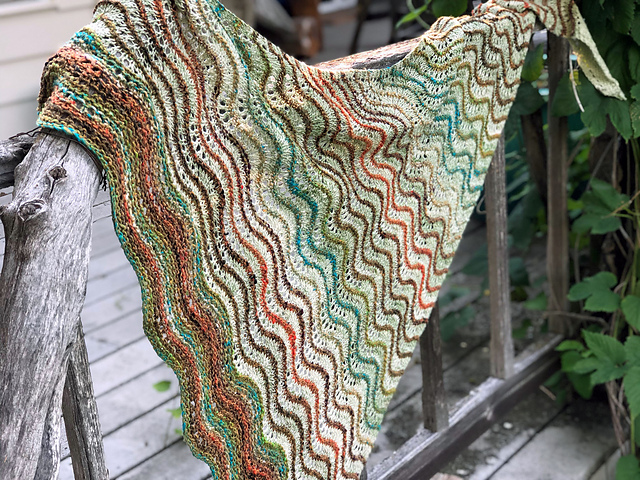 Ravelry: Lacey Daze Shawl pattern by Sharyn Anhalt
