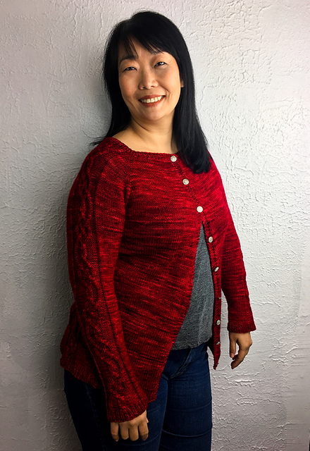 Ravelry: Nakiska Cardigan pattern by Corrine Walcher