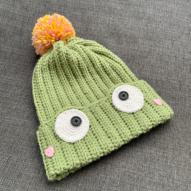 Ravelry: Funtastic Frog Hat pattern by Elle Herberger