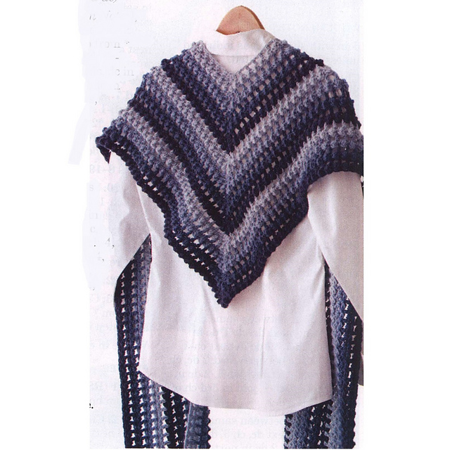 Ravelry: Blue Wrap pattern by Ruthie Marks