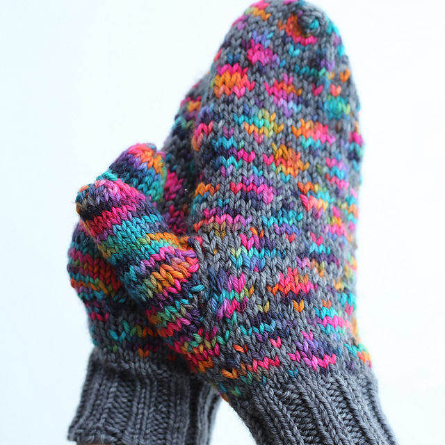 Ravelry: Stained Glass Lattice Mittens pattern by Trisha Paetsch