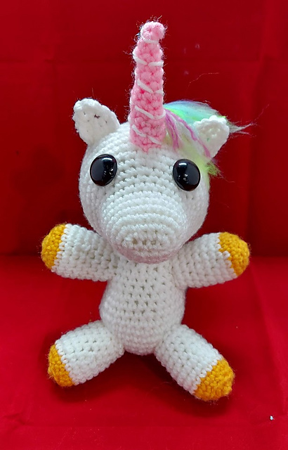 Ravelry: Happy the Unicorn pattern by Tommi Dartsch-Lowrance
