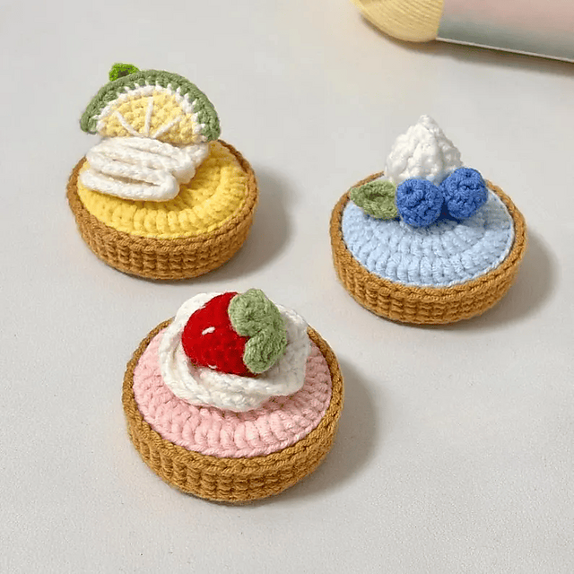 Ravelry: Mini French Pastries pattern by GlausiaSalazar