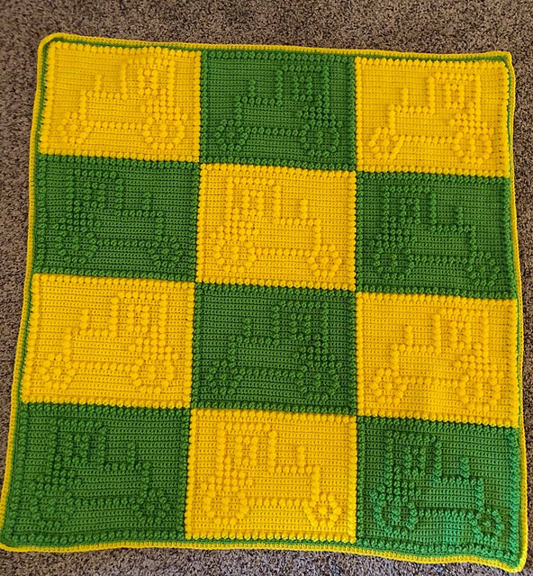 Ravelry: Tractor Blocks pattern by Glee Workman