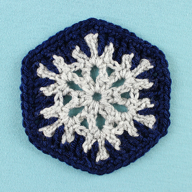 Ravelry: Snowflake Hexagon pattern by Julie King