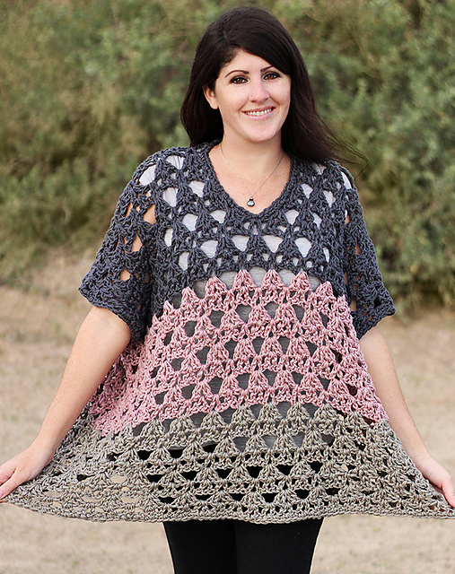 Ravelry: Point The Way Pullover pattern by Julie King