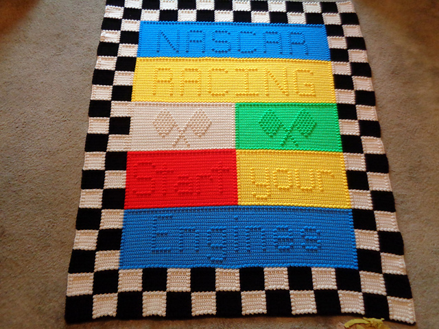 Ravelry: Nascar pattern by Glee Workman