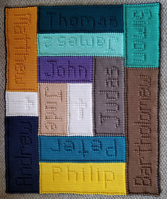 Ravelry: 12 Disciples pattern by Glee Workman