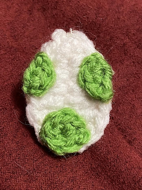 Ravelry: Yoshi Egg pattern by Glenda Cobar