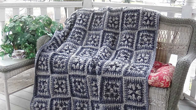 Ravelry: Farm House Granny Afghan pattern by Glenda Winkleman