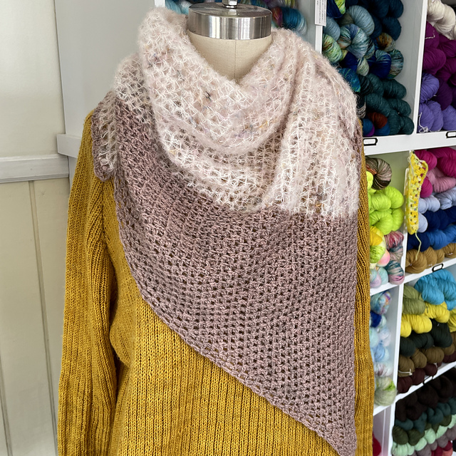 Ravelry: Dandelion Fluff Kerchief pattern by Grace Cocking