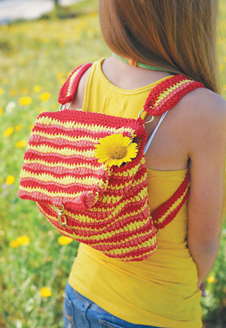 Ravelry: Ellie Backpack pattern by Ellen Gormley