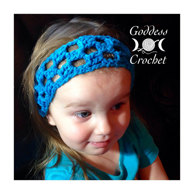 Ravelry: Simple Squares Headband pattern by Goddess Crochet
