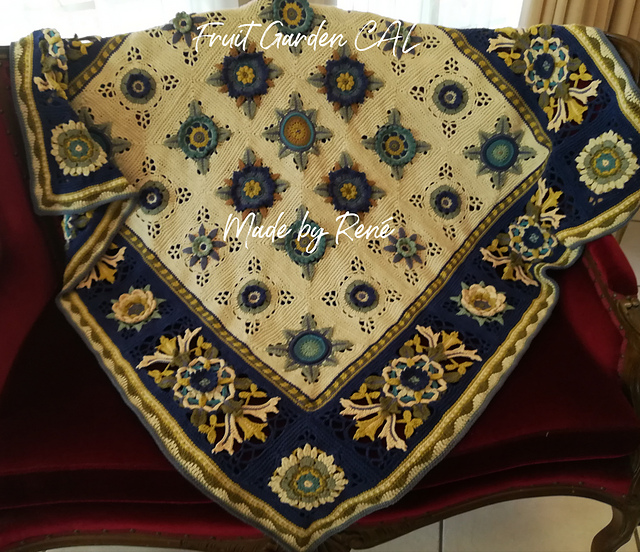 Ravelry: Goffel's Fruit Garden CAL in Blues