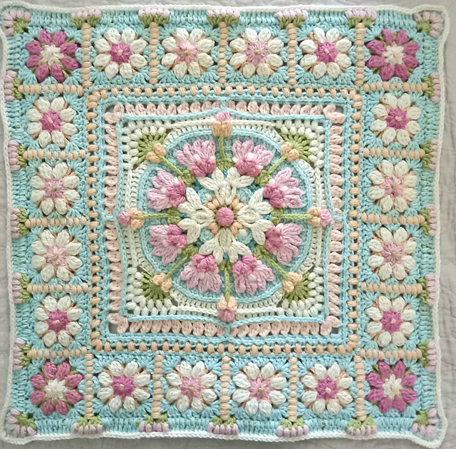 Ravelry: Goffel's Harvest Moon in pastels