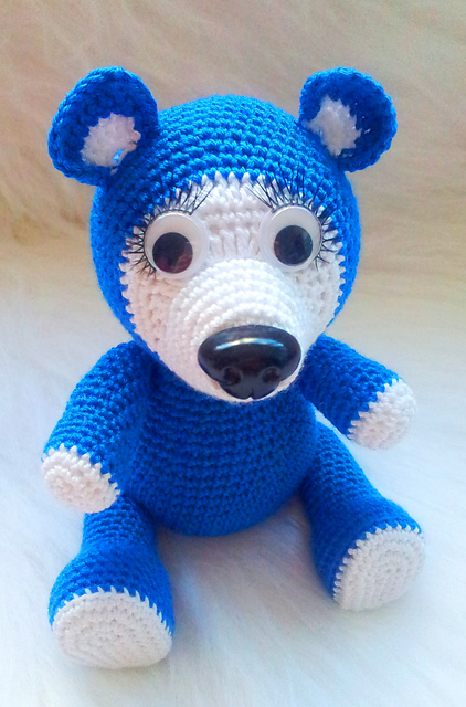 Ravelry: Blue Bear pattern by Laila Lielbarde