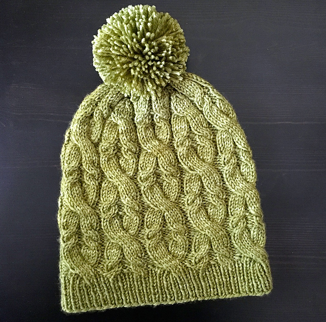 Ravelry: Sultana Cabled Hat pattern by Veronica Ory