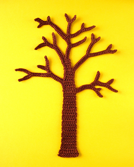 Ravelry: Tree Applique pattern by GoldenLucyCrafts