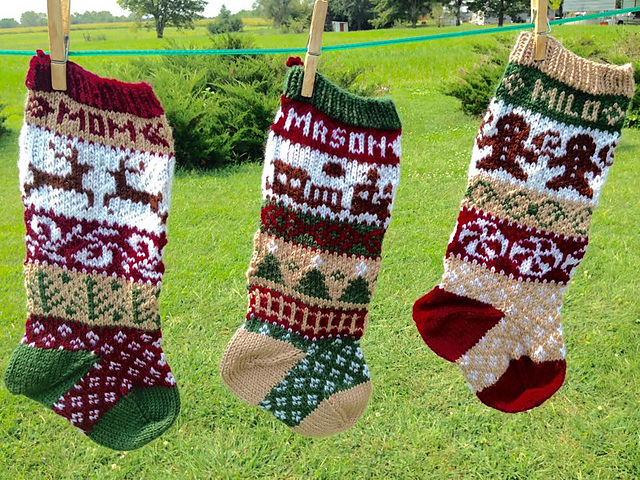 Ravelry: Additional Christmas Stocking Charts pattern by Simply Serving ...