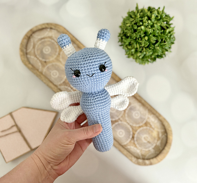 Ravelry: Amigurumi Dragonfly pattern by Grace and Yarn