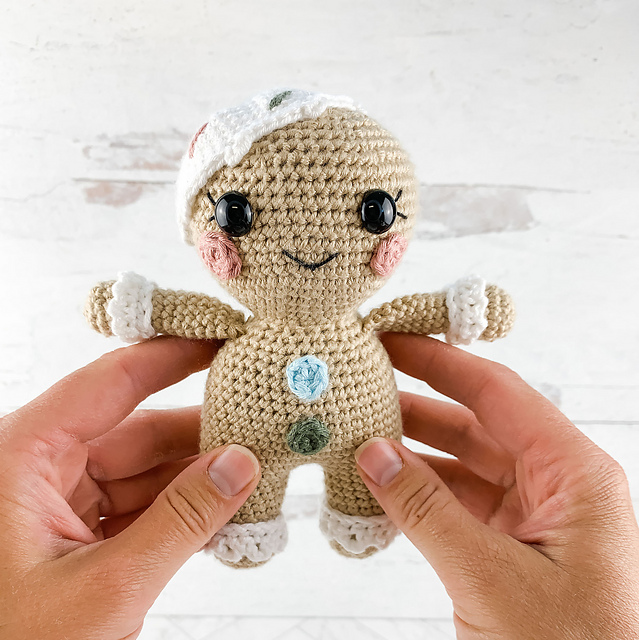 Ravelry: Mini Gingerbread Doll pattern by Grace and Yarn