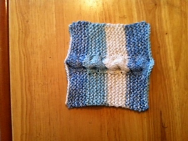 Ravelry: Beginner Cabled Dishcloth pattern by Grace Tallman