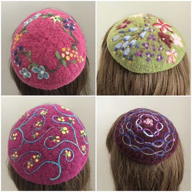 Ravelry: Kippah and Fascinator pattern by Grace Rose