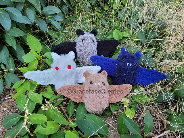 Ravelry: Floofy Bat pattern by Grace Kelley