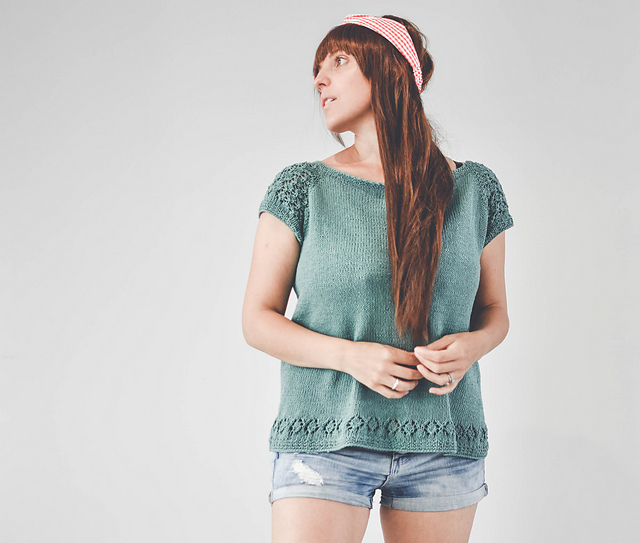 Ravelry: Lettermore top pattern by Karen Broz