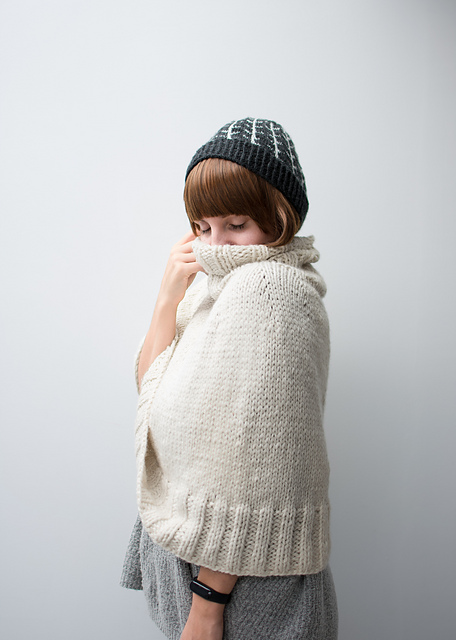 Ravelry: Bruges Capelet pattern by Karen Broz