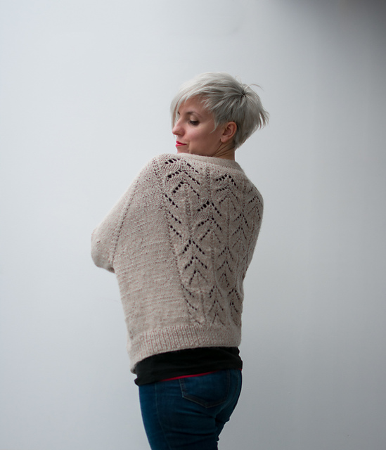 Ravelry: Flâner Jacket Dk pattern by Karen Broz