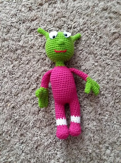 Ravelry: Emma the alien pattern by Ashly Grajek