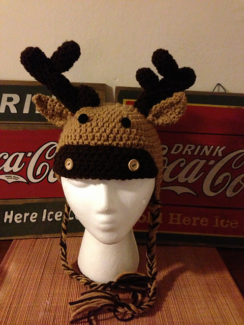 Ravelry: Moose Hat pattern by Gramma Beans